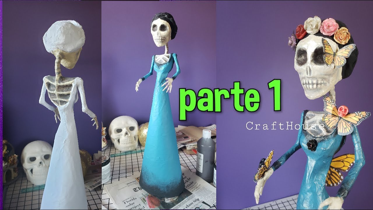 Transforma alambre en arte: Aprende cómo hacer el cuerpo de una catrina paso a paso