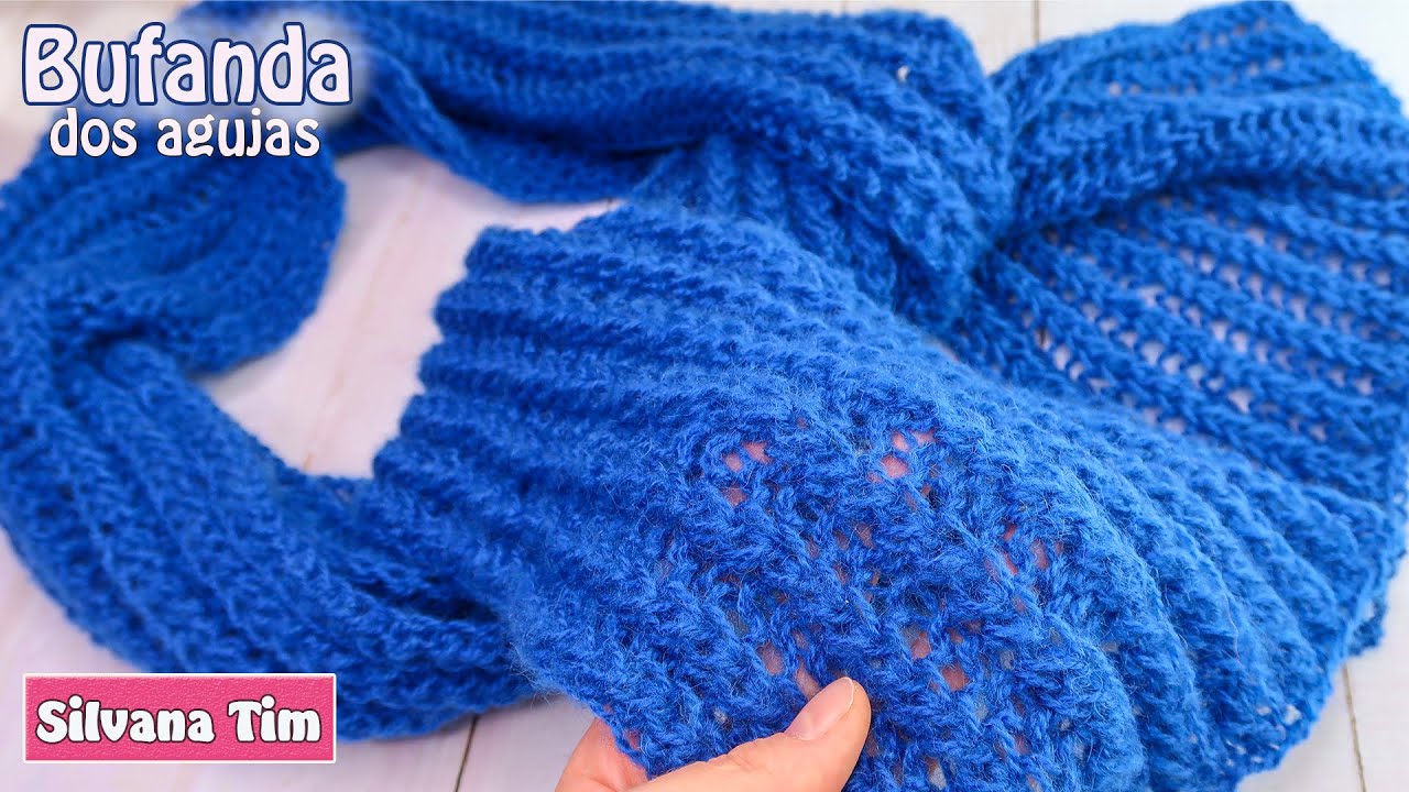 Fácil y rápido: Descubre cómo tejer una bufanda para mujer con dos agujas en minutos