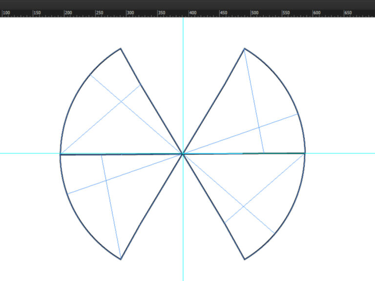 5 sencillos pasos para dividir un círculo en 5 partes y lograr diseños ...